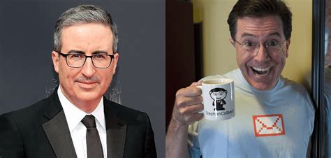 Typical Last Week Tonight With John Oliver Enjoyer Versus Average Late Show With Stephen Colbert