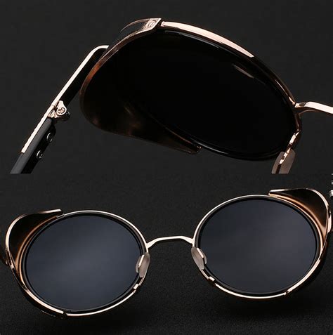 Steampunk Sunglasses With Side Shields Loot Lane