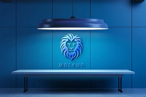 로고 모형 디자인 Psd 프리미엄 Psd 파일