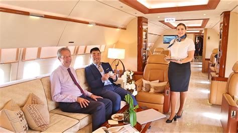 Most Expensive Private Jets In The World Inside