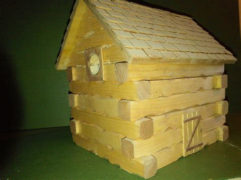 Log Cabin Birdhouse Ana White