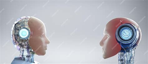 Premium Photo Artificial Skin Or Humanlike Skin Robots With Space