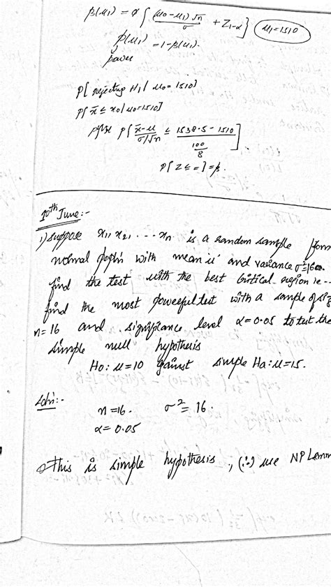 Statistical Inferences T2 Studocu