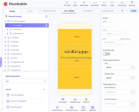 Solved How To Disable Swipe Navigation Questions About Thunkable