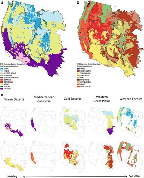 3 A Soil Temperature Regimes B Soil Moisture Regimes And C