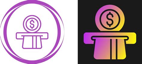 Automated Teller Machine Vector Icon 40647172 Vector Art At Vecteezy