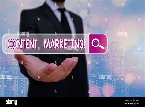 Conceptual Hand Writing Showing Content Marketing Concept Meaning Involves Creation And Sharing