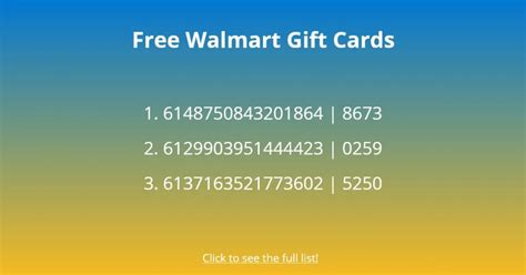 35 Free Walmart T Cards Followchain