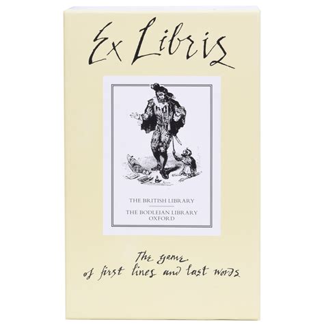 Buy Ex Libris The Game Of First Lines And Last Words