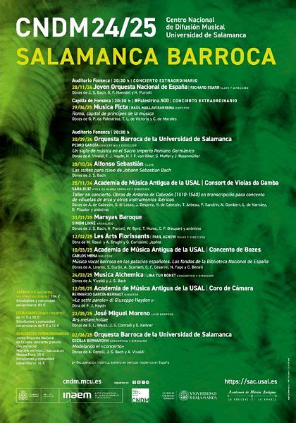 El CNDM y la Universidad de Salamanca presentan la XII edición del