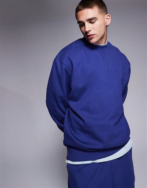 Asos Design Sweat Oversize En Tissu épais 400 Gm² De Qualité