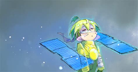はやぶさ 【はやぶさ】あと19時間【宇宙機擬人化】 Alumiiのイラスト Pixiv