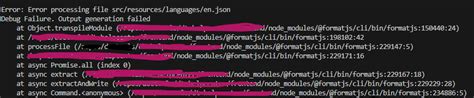 Npm Scripts Asking Npm Cli For React Intl Library When Doing Message