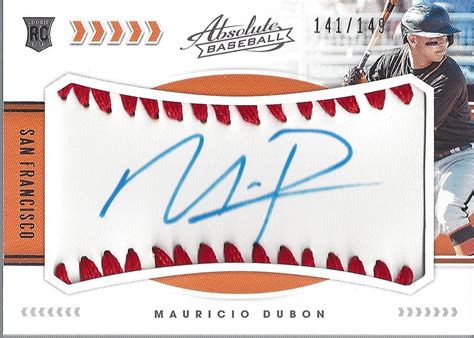 2020 Absolute 102 Mauricio Dubon Au Rc 149 Nm Mt