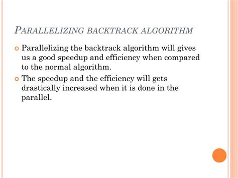 Ppt Backtrack Search Algorithm Powerpoint Presentation Id1839092