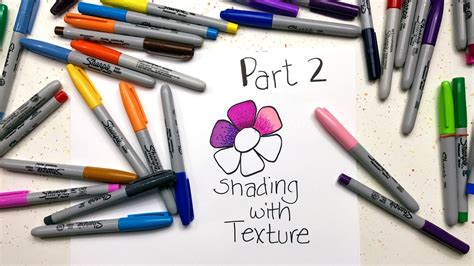 Sharpie Coloring Secrets Part 2 Shading With Texture Artofit