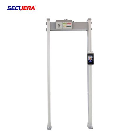 Lcd Display Walk Through Temperature Scanner Infrared Human Body Temp Measurement