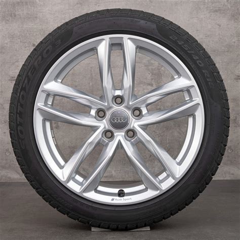 Audi 18 Zoll Felgen A4 S4 B9 8w Alufelgen Winterreifen Winterräder