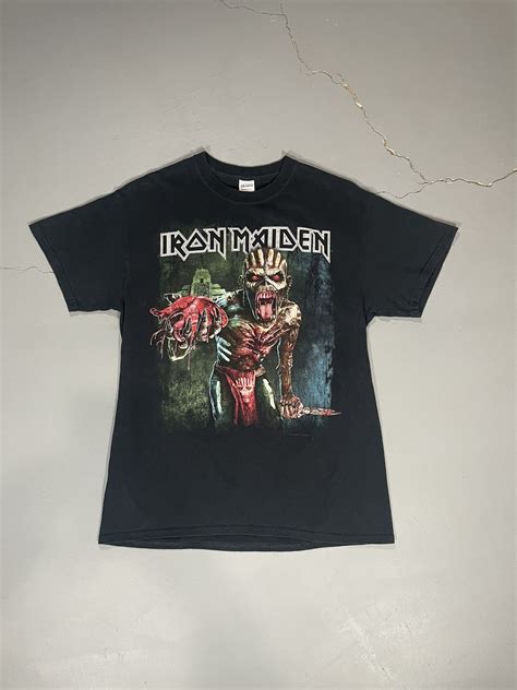 Vintage 2016 Iron Maiden The Book Of Souls World Tour Size Medium Grailed