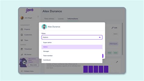 The Users Roles Gryzzly Support And Product Documentation
