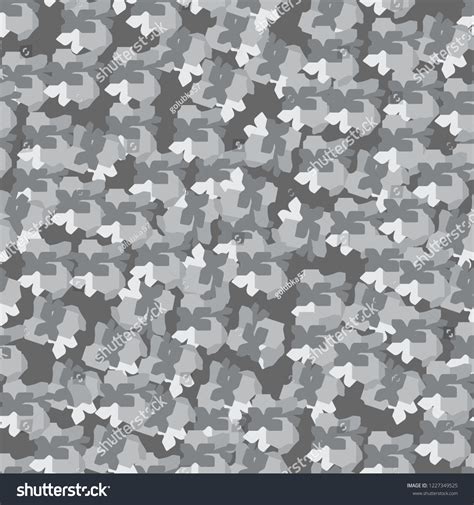 Seamless Pattern Abstract Gray Curved X Stock Vector Royalty Free