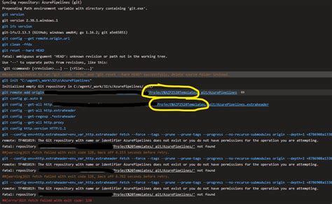 multiple checkouts on self hosted agents results in error · issue 4070 · microsoft azure