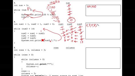 Java While Loop Worksheet 3 Youtube