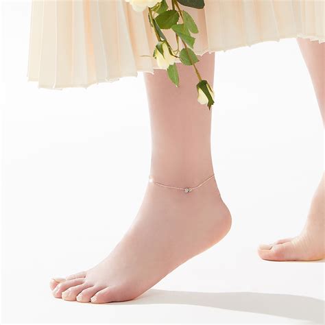 도로시 14k 꼬마블럭 이니셜 발찌