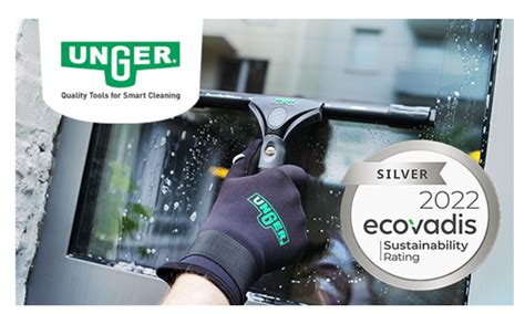 Unger migliora il suo certificato EcoVadis da bronzo ad argento