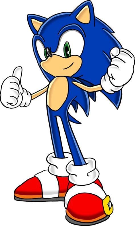 Sonic Hedgehog Thumbs Up Cake Template Printablesonic Birthday Party