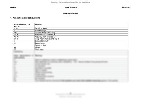 SOLUTION Stuvia Ocr A Level June Mathematics Maths B Mei Paper Pure Maths And