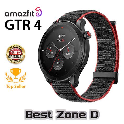 Amazfit GTR 4 Racetrack Grey With Nylon Strap Smart Watch 150