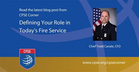 Center For Public Safety Excellence On Linkedin Read The Latest Blog Post From Cpse Corner