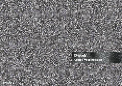 흑백 픽셀 노이즈 Tv 아날로그 Vhs 오류 노이즈 효과 원활한 패턴 보안 카메라에 대한 스톡 벡터 아트 및 기타 이미지