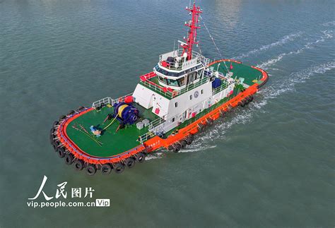 江苏连云港：纯电动拖轮“云港电拖二号”交付使用