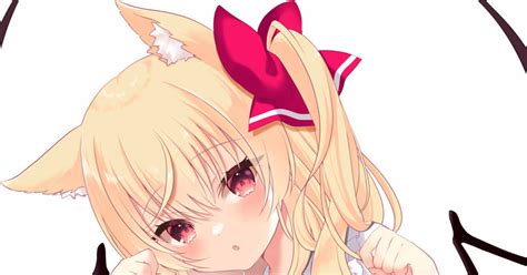 東方 猫耳フランちゃん とさかオイルのイラスト Pixiv
