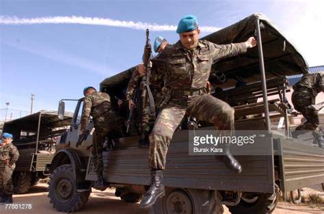 Turkish Army Commandos Participate In A Military Parade As Part Of