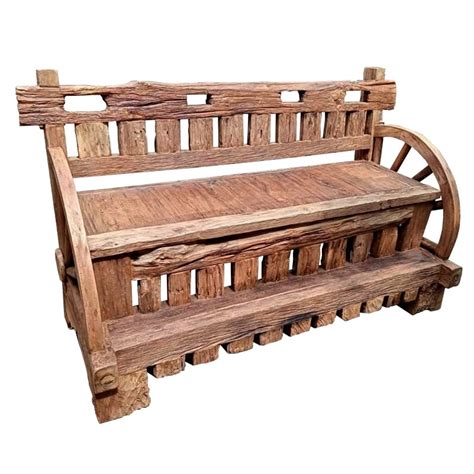 Antique Primitive Bench Bali Fuzen Decor Bali Furniture