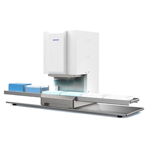 Automated Liquid Handling System That Has 96 Channels