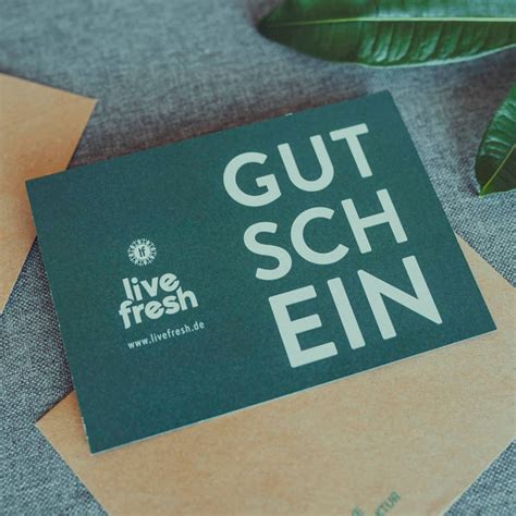 The healthy gift voucher from LiveFresh