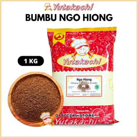 Jual Ngohiong Bubuk 1 Kg Yutakachi Halal Ngo Hiong Wu Xiang Fen
