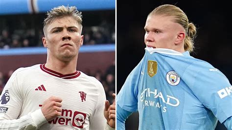 Gary Neville Rasmus Hojlund Looks Like Erling Haaland In The Making