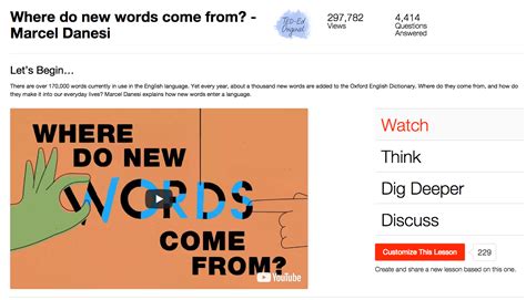 Where Do New Words Come From Instructional Video For 3rd 12th Grade
