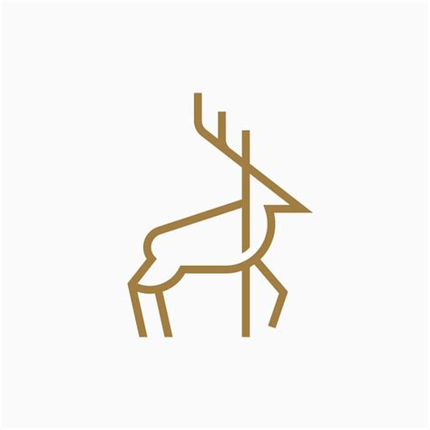 Premium Vector Deer Logo