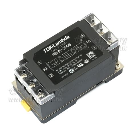 Rshn 2006d Tdk Emi Filter 250vac 6a 電源濾波器
