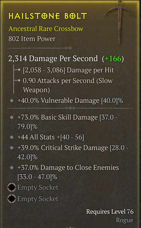 Godly Xbow Il Vul Crit All Stat Dce Topic D Jsp