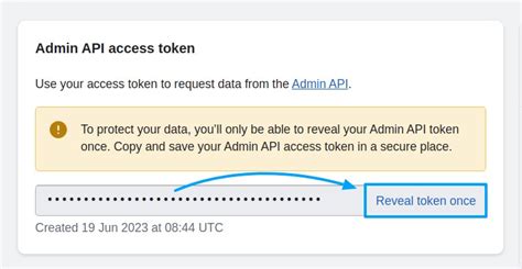 Getting the API Access Token from Your Shopify Store — Odoo 16.0 documentation