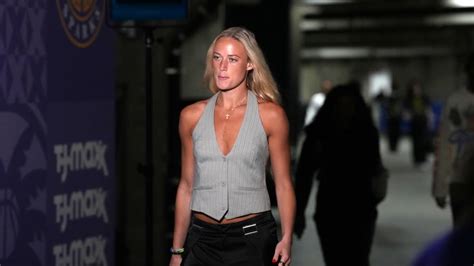 Wnba Star Sophie Cunningham Annoyed By Creepy Old Men The Spun