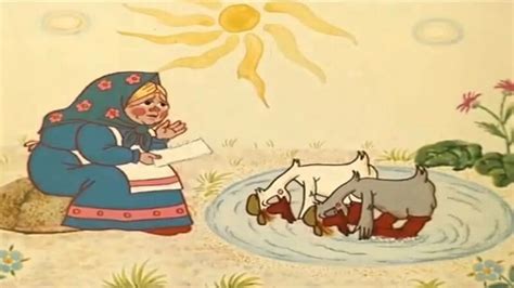 русская народная песенка жили у бабуси два весёлых гуся Смотреть
