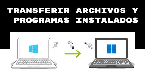 Cómo pasar archivos y programas instalados de una PC a otra YouTube